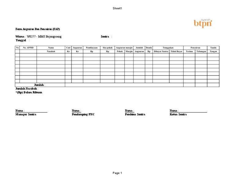 Fap Manual New | PDF