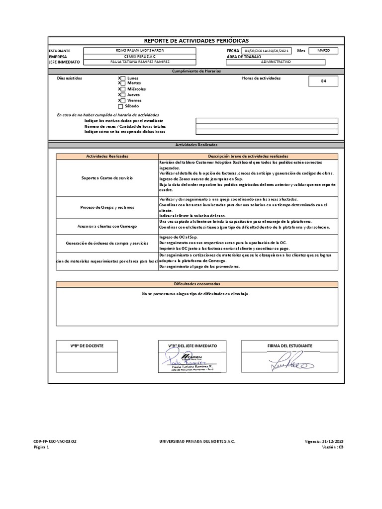 Modelo de Rap de Marzo | PDF