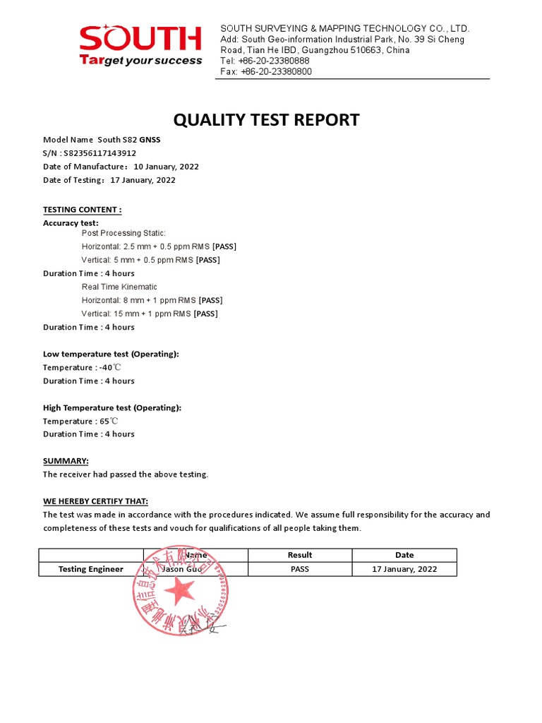 S82356117143912-calibration certificate | PDF