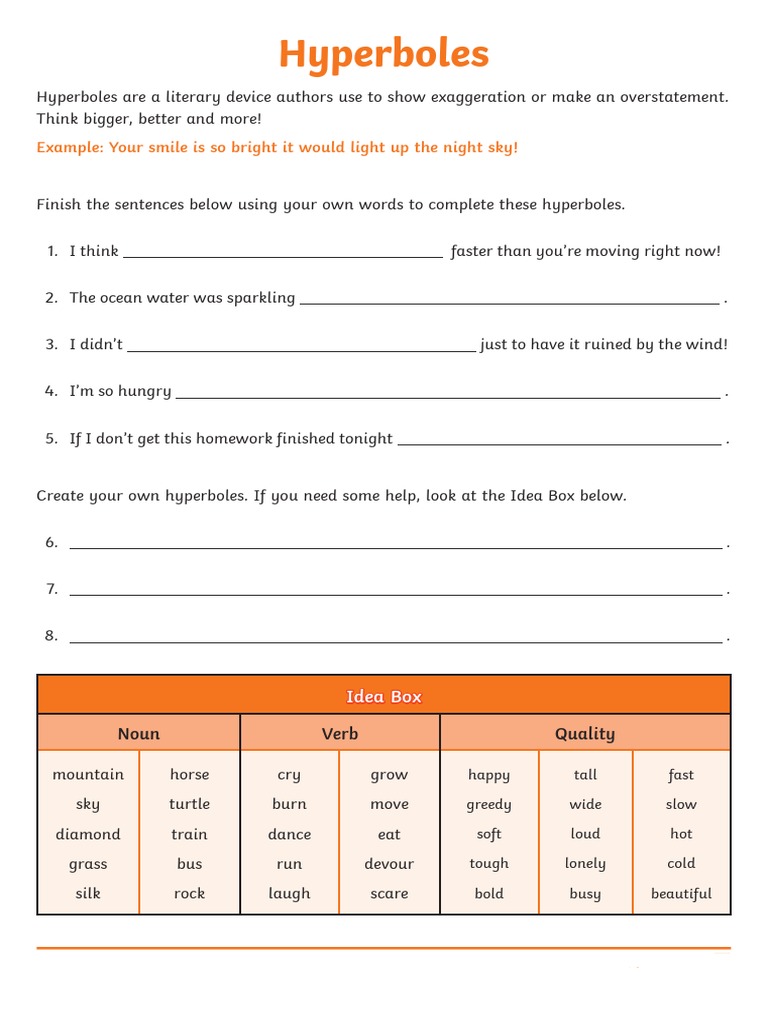 Hyperbole 2 | PDF | Language Families | Language Mechanics