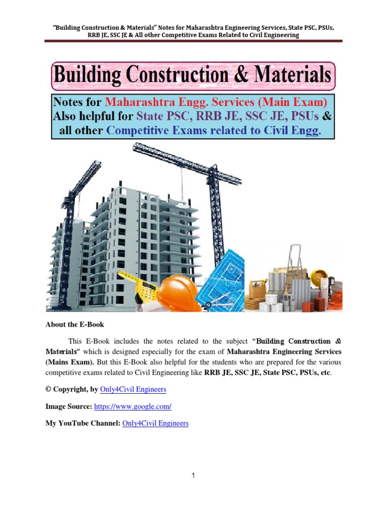 Building Construction & Materials | PDF | Rock (Geology) | Concrete