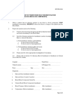 Blood Request Form - LMC Format | PDF | Blood Transfusion | Blood Type