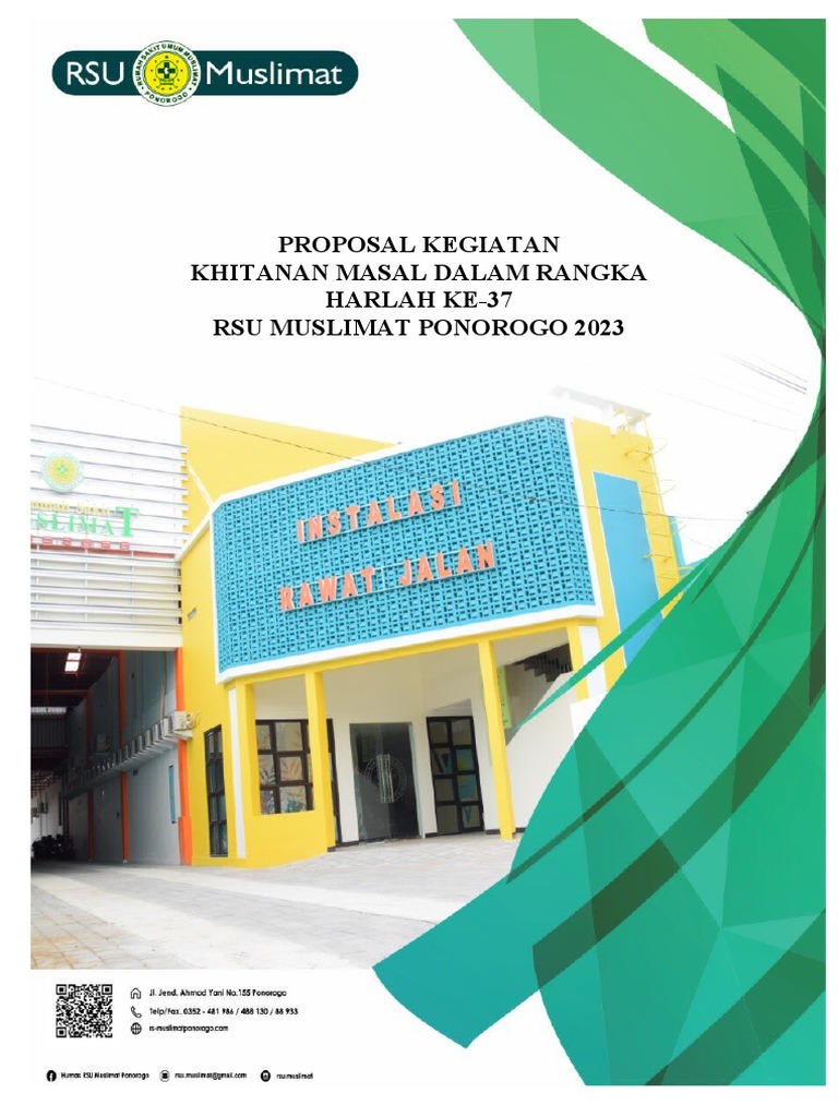 Proposal Kegiatan Khitan | PDF