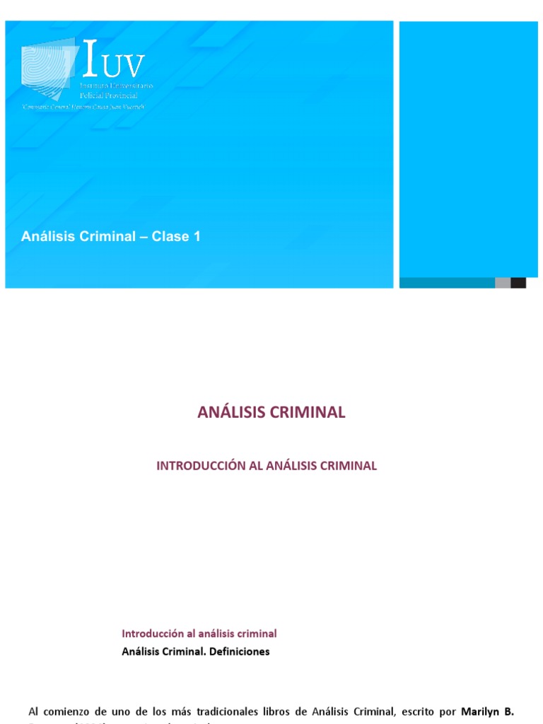AC Clase1 | PDF | Policía | Inteligencia