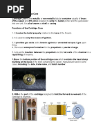 Forensic Ballistic Notes | PDF | Firearms | Cartridge (Firearms)