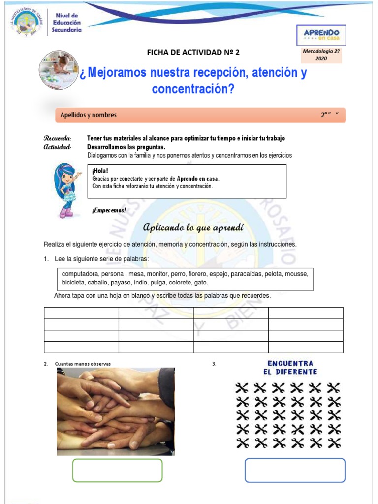 Ficha de Actividad2 | PDF