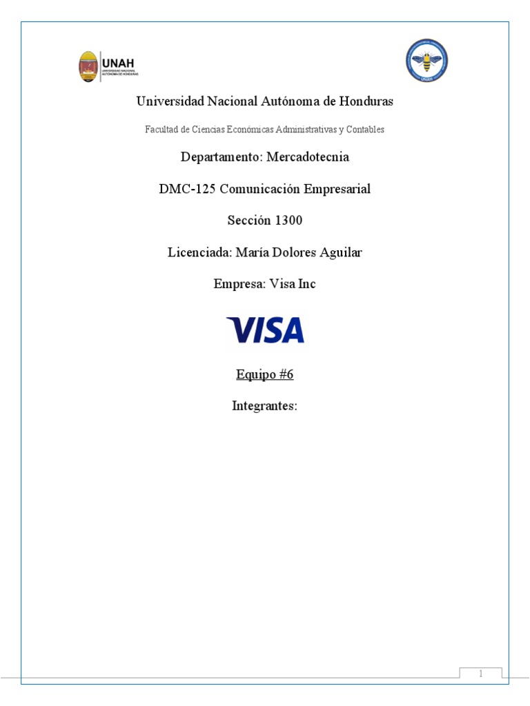Historia y Evolución de Visa Inc. | PDF | Marketing | Visa Inc.