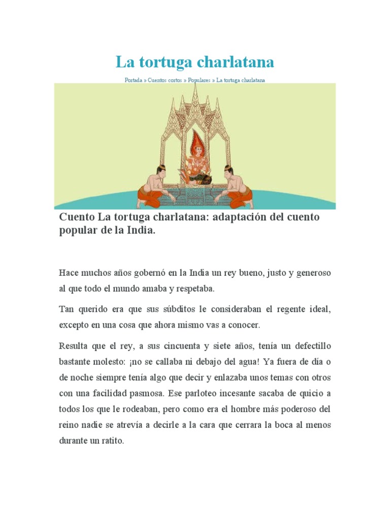 La Tortuga Charlatana | PDF