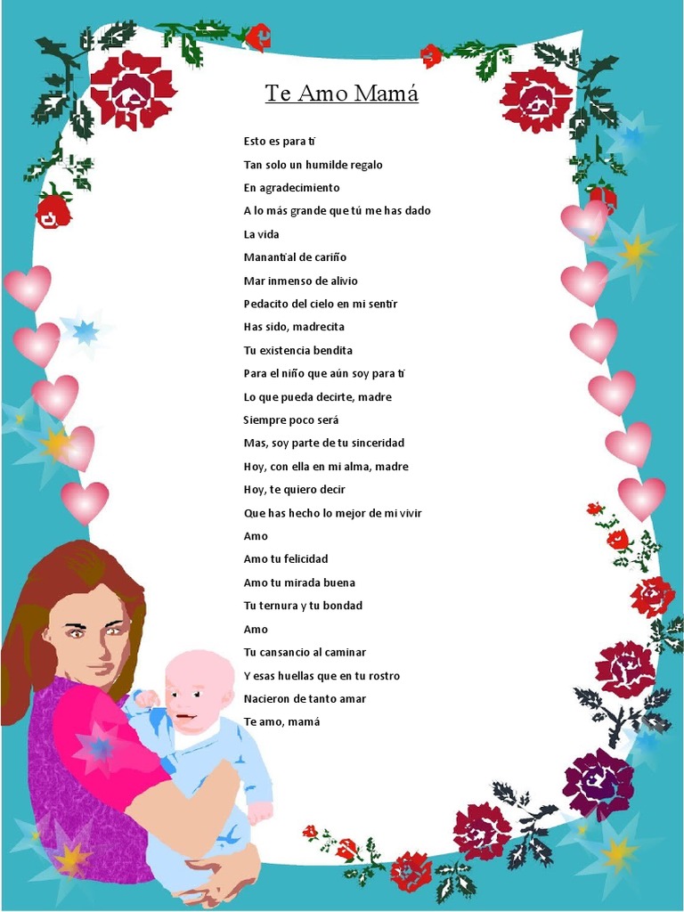 te amo mamá | PDF