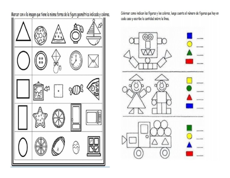 Actividades Figuras Geometricas | PDF