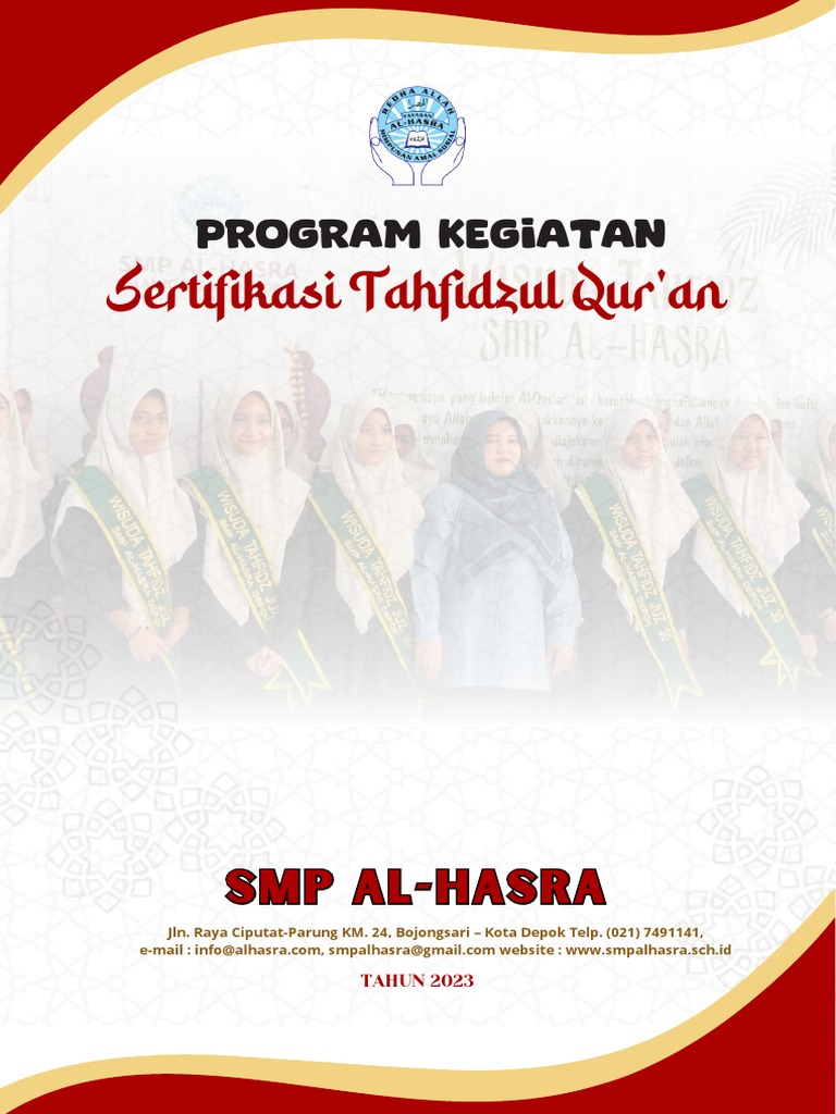 Proker Sertifikasi Tahfidz | PDF