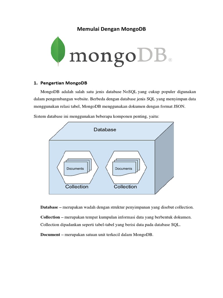01.modul MongoDB | PDF