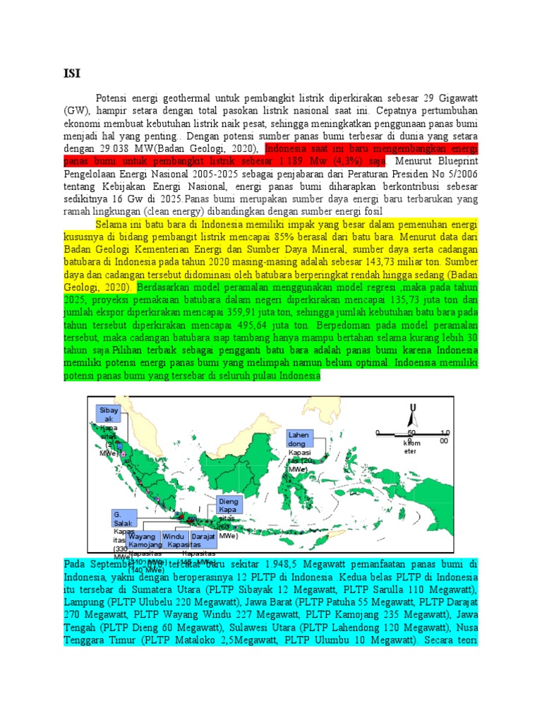ISI Essay Geothermal New | PDF