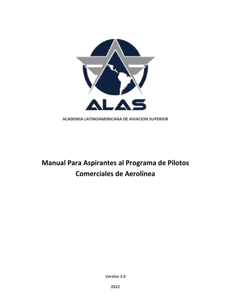 ALAS Candidate Handbook - V3 - 2022 | PDF | Aeronave | Aeronáutica