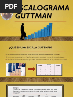 Escala de Guttman | PDF | Metodología de encuesta | Cuestionario