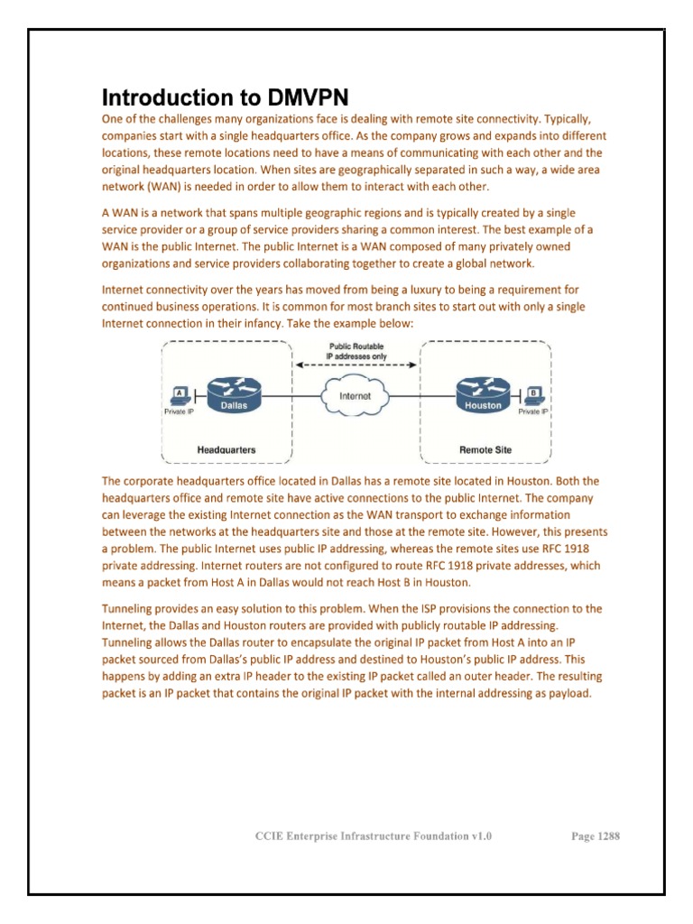 DMVPN Workbook-Smaple | PDF