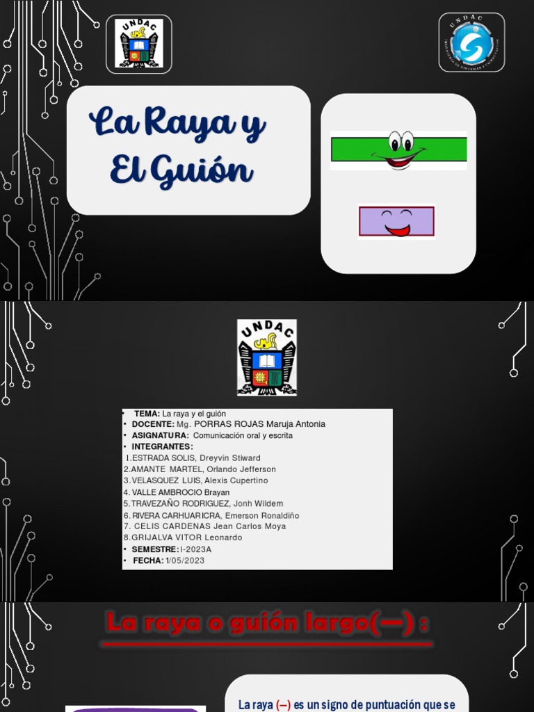 Guion y Signo de Exclamacion | PDF