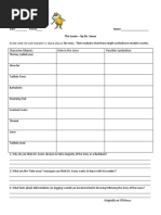 DR Seuss The Lorax Worksheet Lesson Plan | PDF | Dr. Seuss | Books