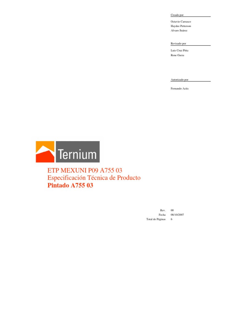Especificación Técnica A755 03 | PDF | Revestimiento | Ciencias fisicas