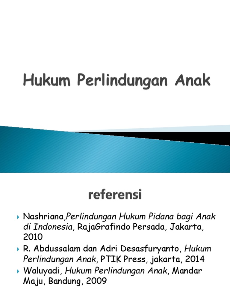 Hukum Perlindungan Anak | PDF