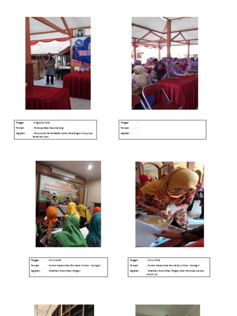 Foto Kegiatan KWT | PDF