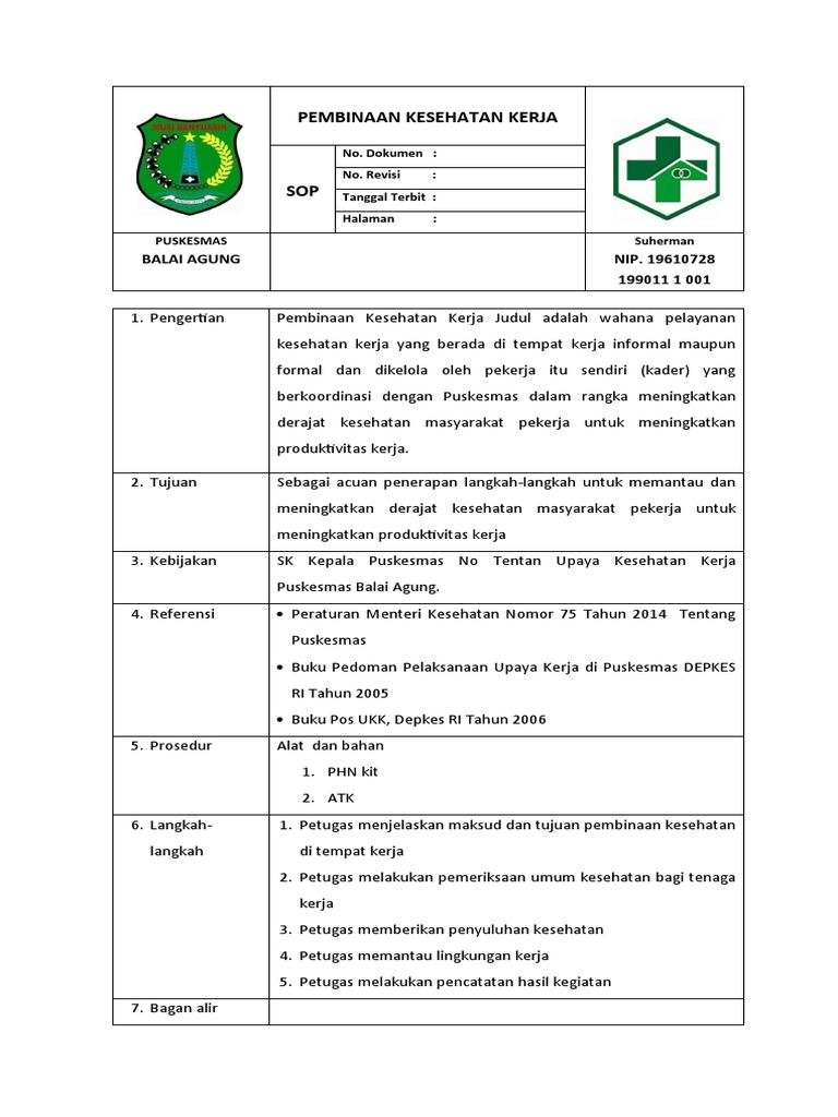 Sop Pembinaan Ukk | PDF