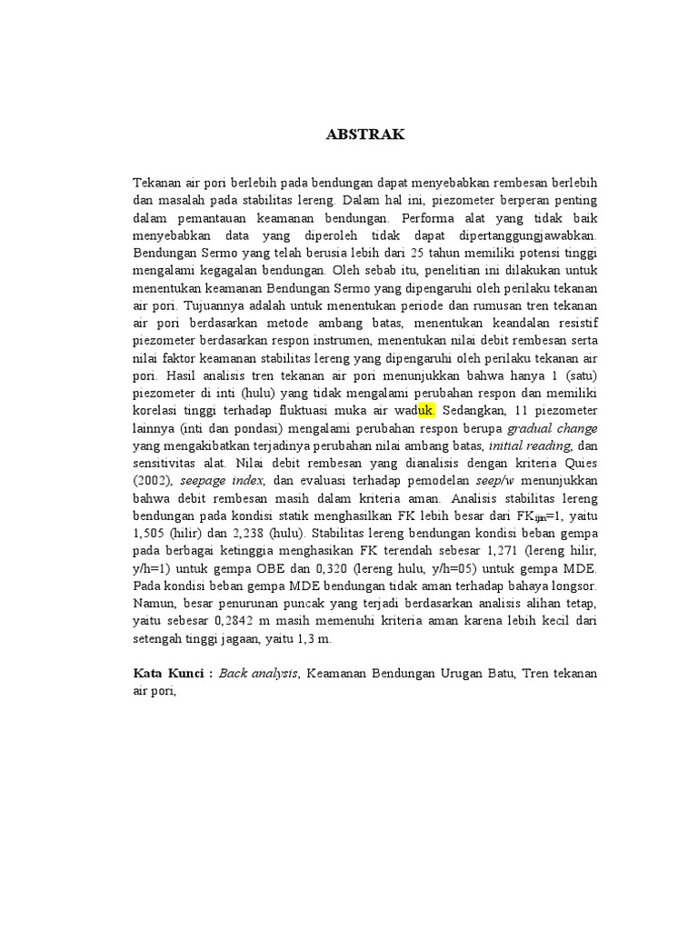 Unyi Abstract Revisi Sidang | PDF | Sains & Matematika