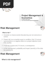 Risk Management Lecture Notes | PDF | Risk | Risk Management