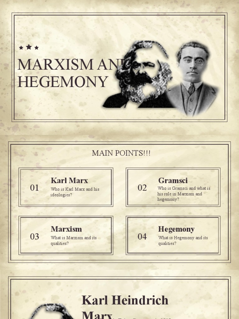 Marxism&Hegemony Azz | PDF | Marxism | Karl Marx