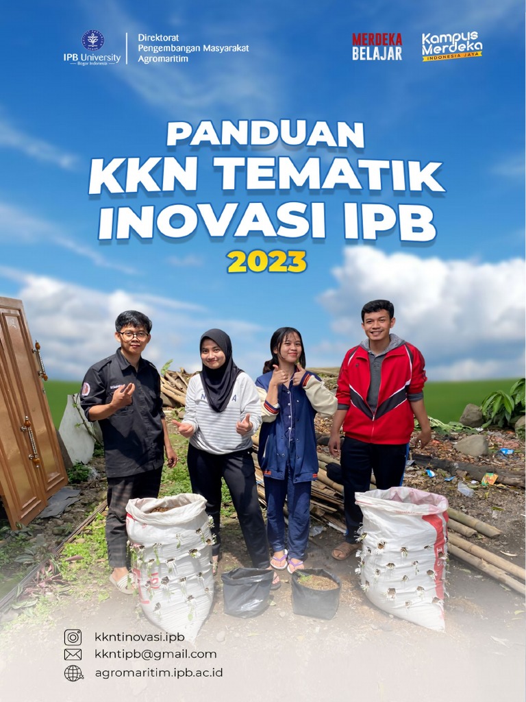 Panduan KKNT Inovasi Ipb 2023 - 18062023 | PDF