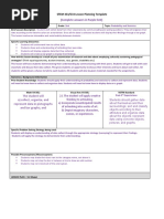 3 Is Lesson Plan | PDF | Chart | Lesson Plan
