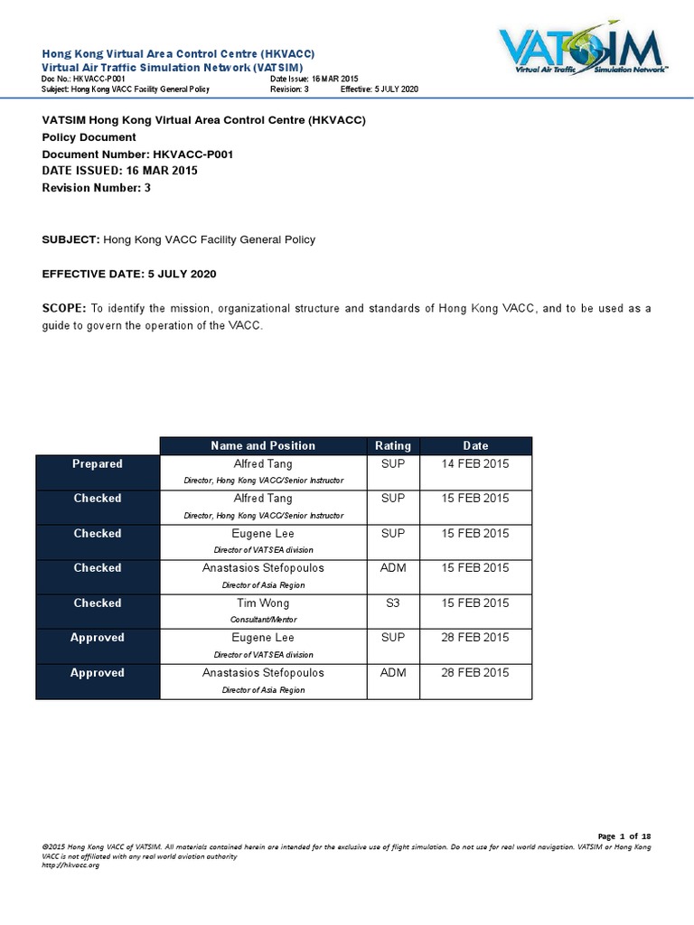 Hkvacc P001 R3 | PDF