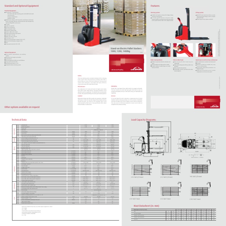 Linde EN Typ en Series1169 l10p l12p l14p | PDF | Electric Motor | Switch