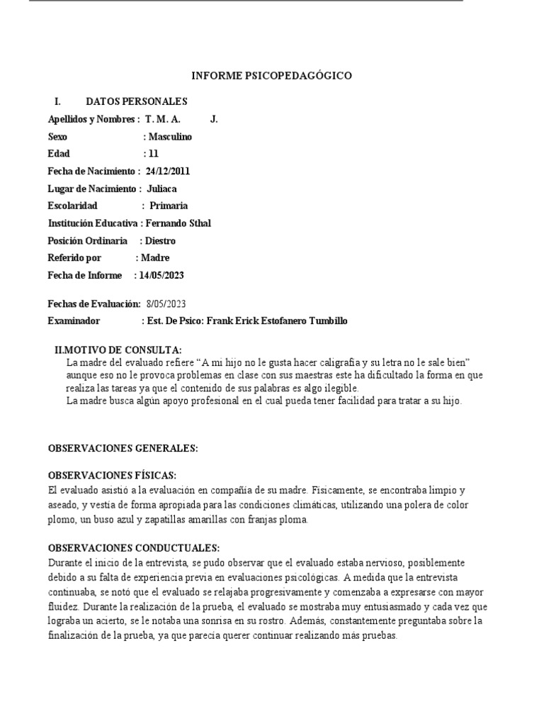 Informe Proesc | PDF | Sílaba | Ortografía