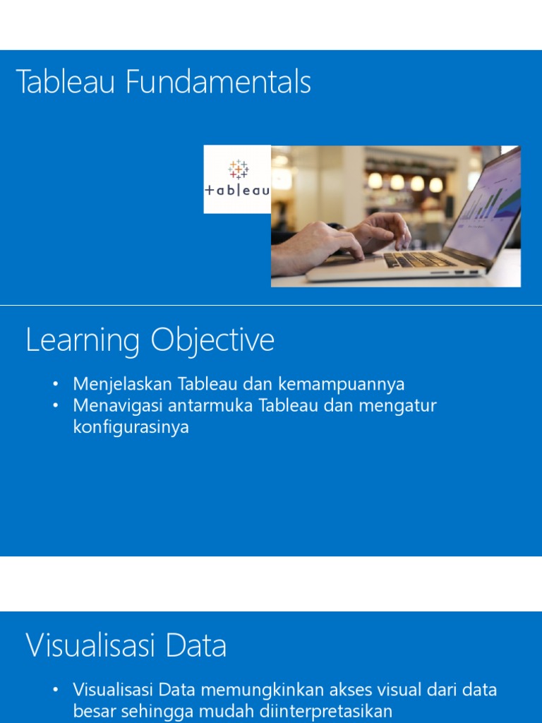 #1 - Visualizing Data Using Tableau | PDF #1 - Visualizing Data Using Tableau | PDF