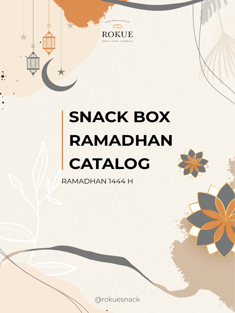 Rokue Catalog2023 SnackBox Ramadhan | PDF