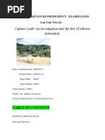 CAPE Law Unit 2 Paper 2 2018 | PDF