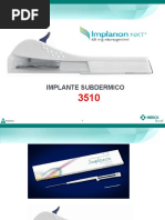 Colocacion de Implante Subdermico | PDF | Ciclo menstrual | Control de ...