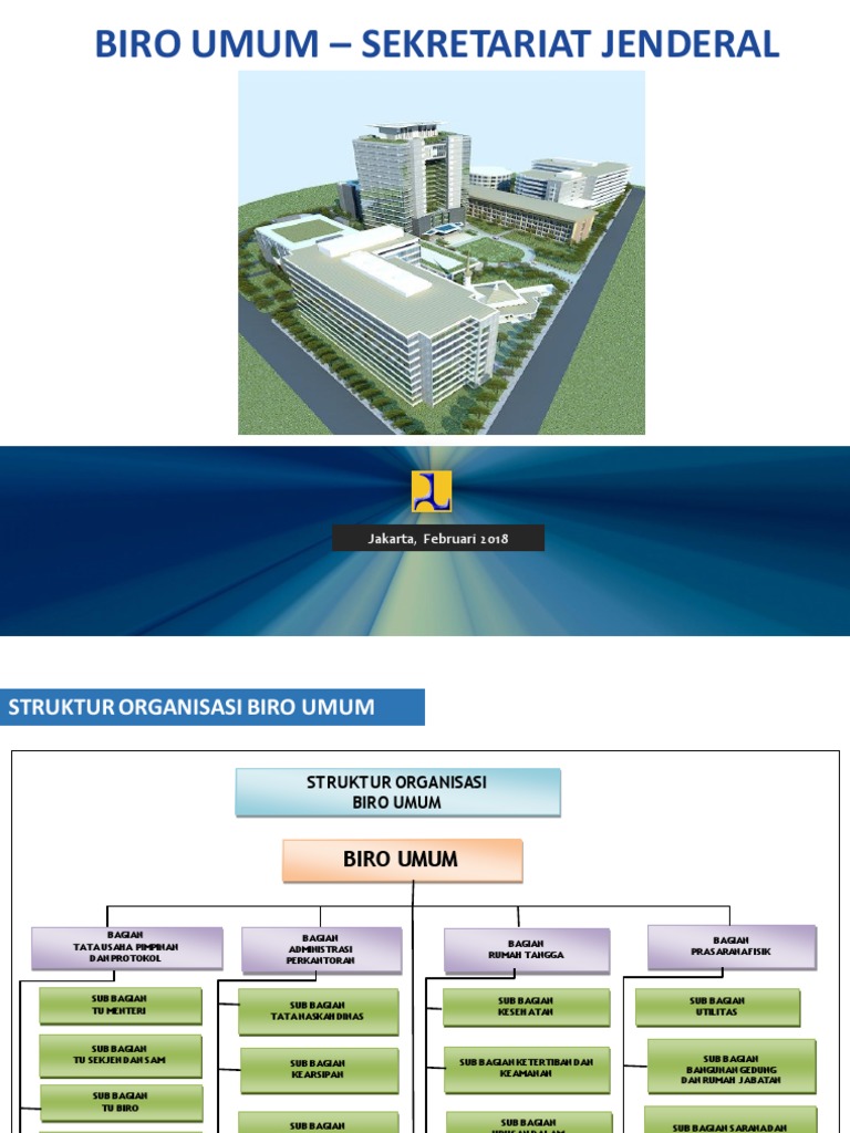 Materi Orientasi I CPNS PUPR 9 Februari 2018 - Presentasi Biro Umum | PDF
