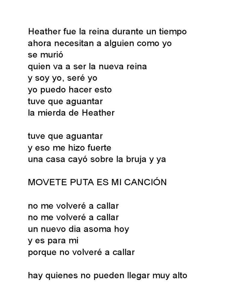 Never Shut Up Again | PDF