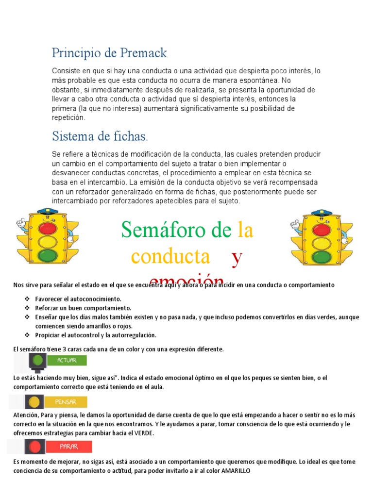 Principio de Premack | PDF