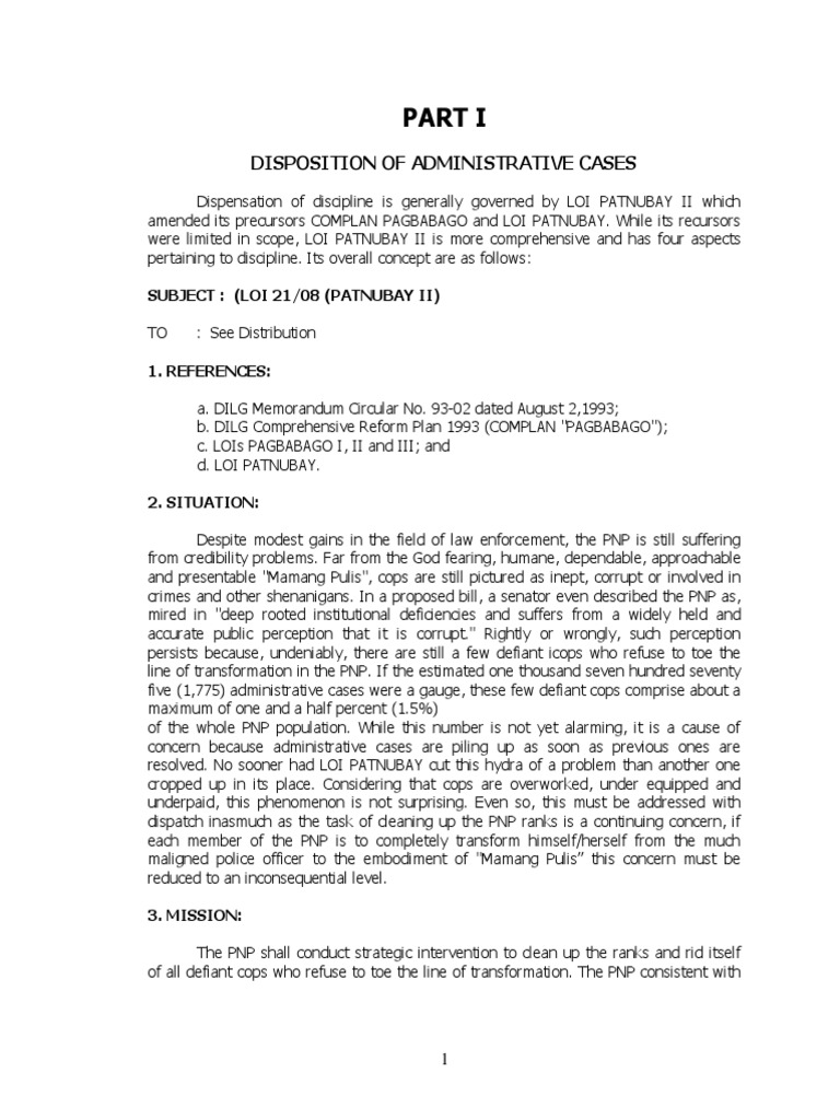 Loi 21 - 08 Patnubay Ii | PDF | Injunction | Complaint