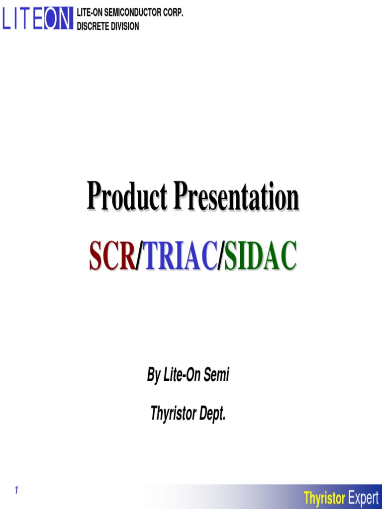 3a SCR TRIAC | Download Free PDF | Rectifier | Computer Engineering