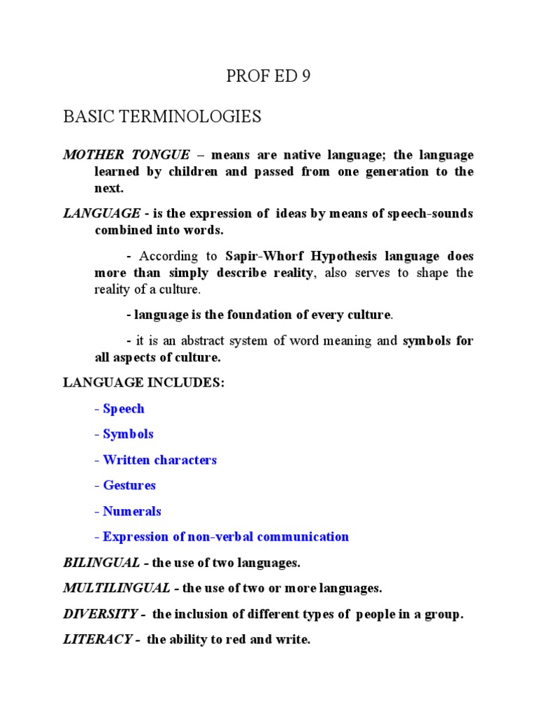 UNESCO PRINCIPLE ON LANGUAGE AND EDUCATION | PDF | Multilingualism ...