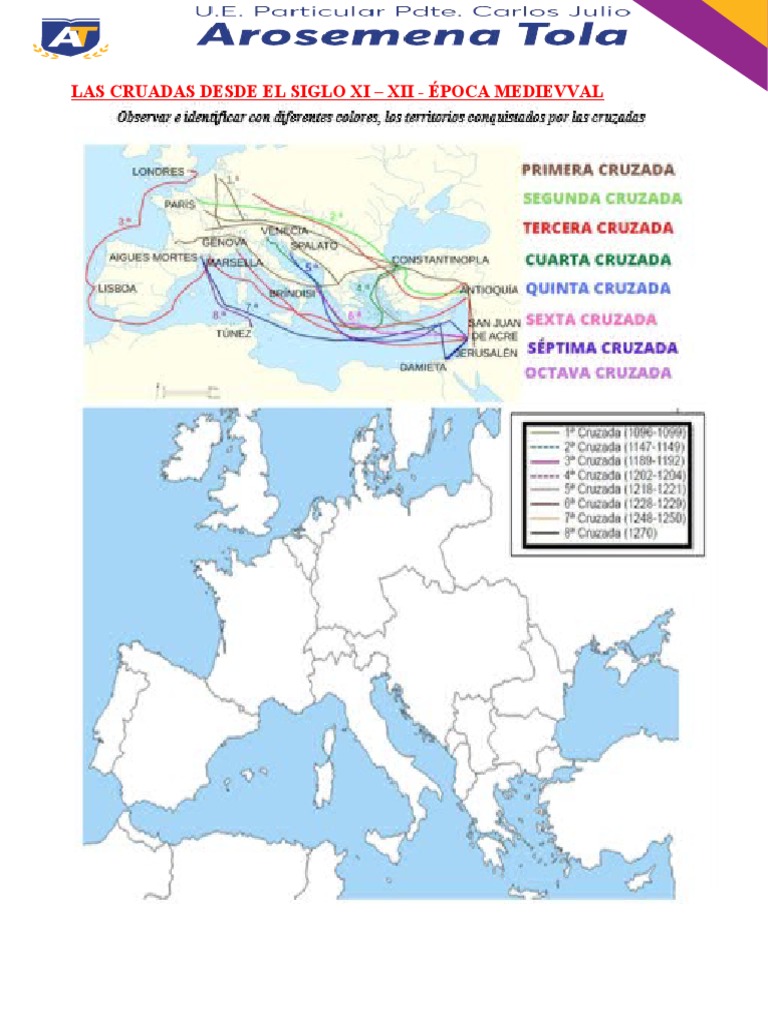 Mapa de Las Cruzadas | PDF
