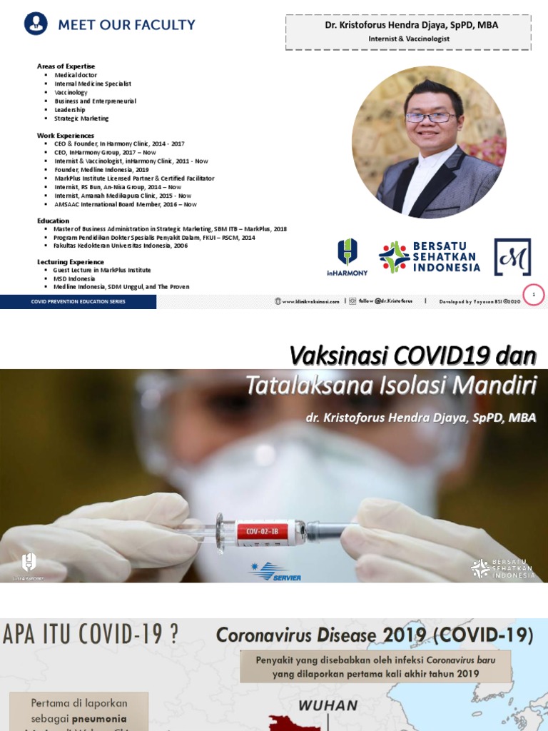 Materi Dr. Kristoforus Hendra Djaya, SP - PD, MBA | PDF