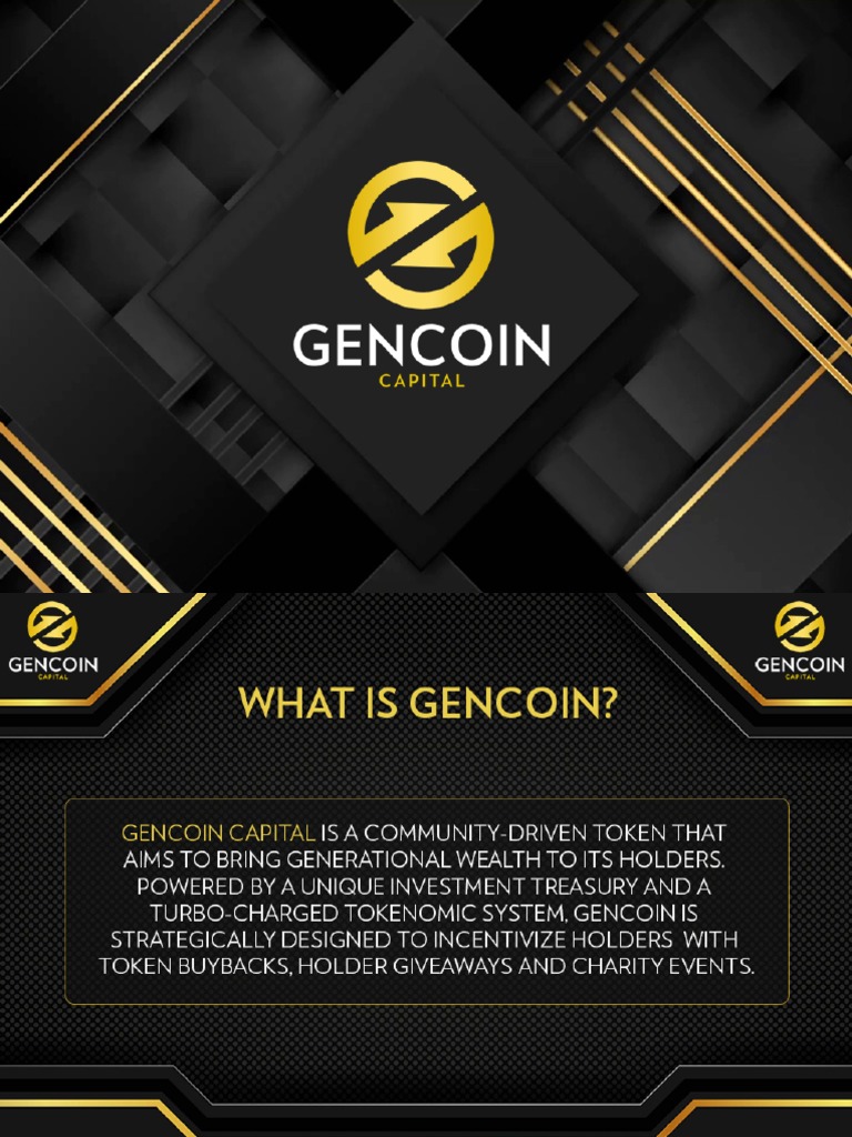 Gencoin Capital | PDF