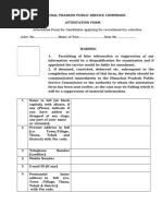 Edistrict Self Declaration Odiaportal - in | PDF