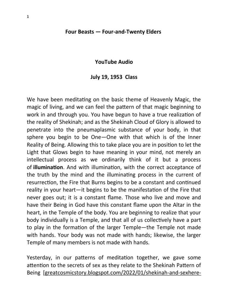 Four Beasts | PDF | Pleasure | Truth