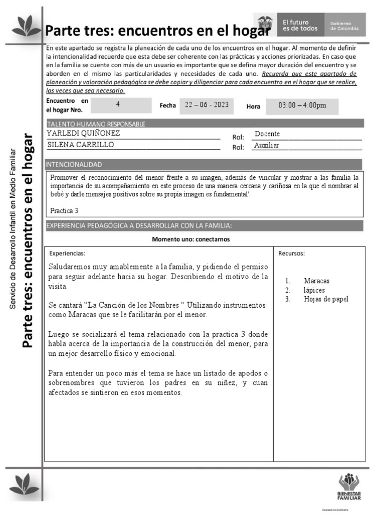 planeacion practica 3 | PDF planeacion practica 3 | PDF